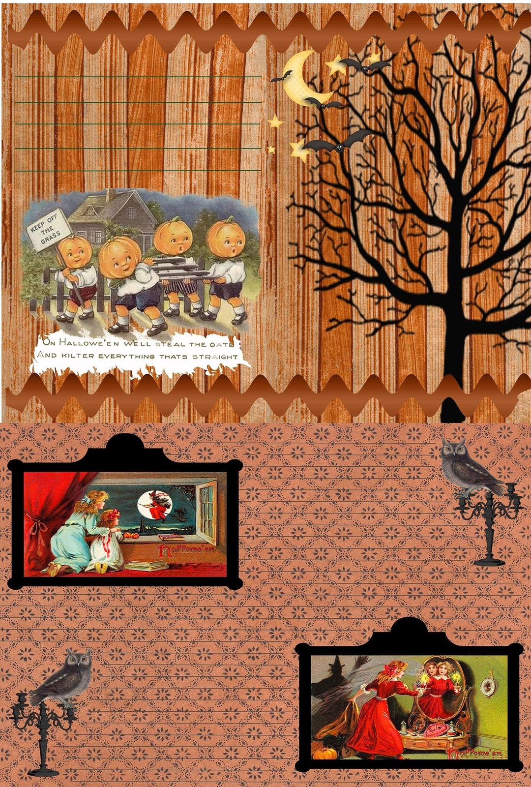Happy Halloween 2022 - Digital Journal Kit - Etsy