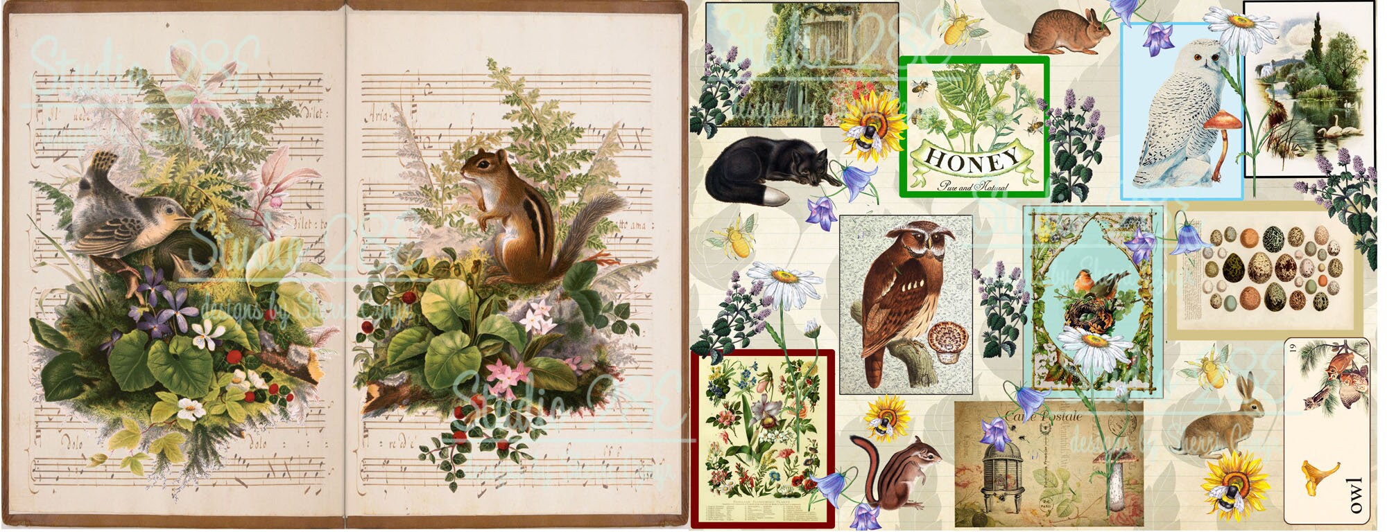 Nature's Songs Digital Journal Kit - Etsy