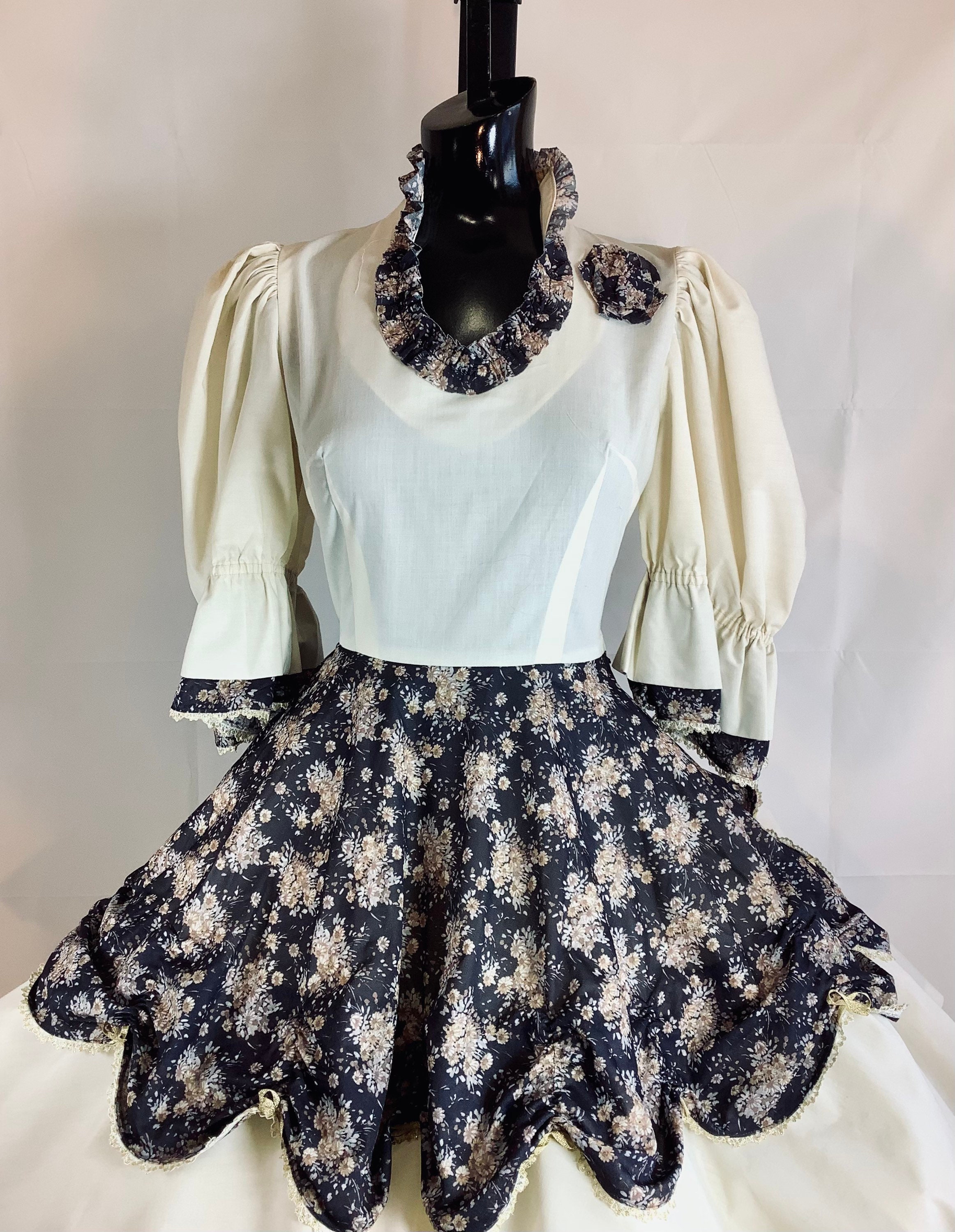 Vintage Country Style Dress, Western Square Dance Dress - Etsy
