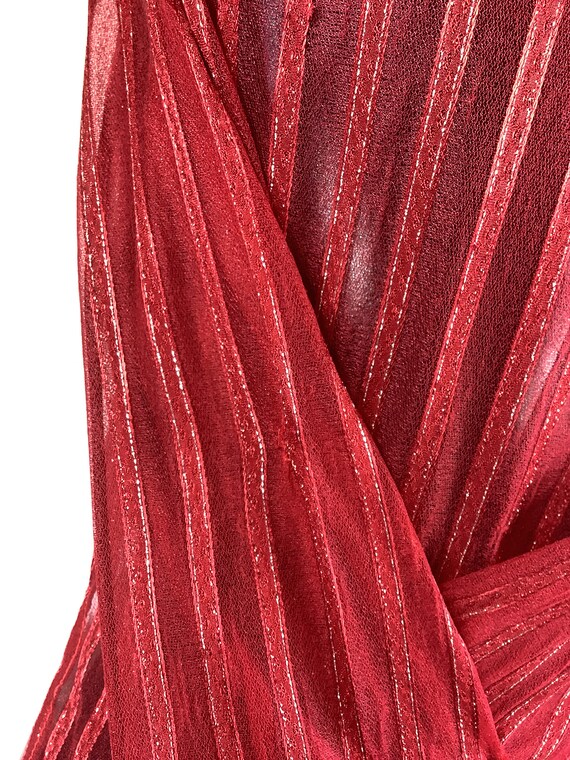 Red Panache 1980-90s Sheer Jacket /Tails - Gem