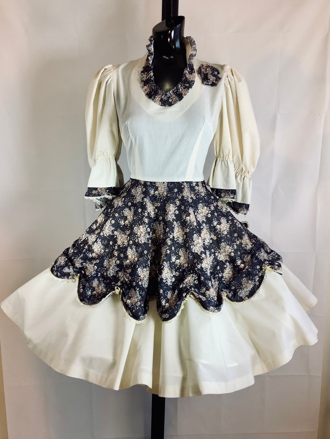 Vintage Country Style Dress, Western Square Dance Dress - Etsy