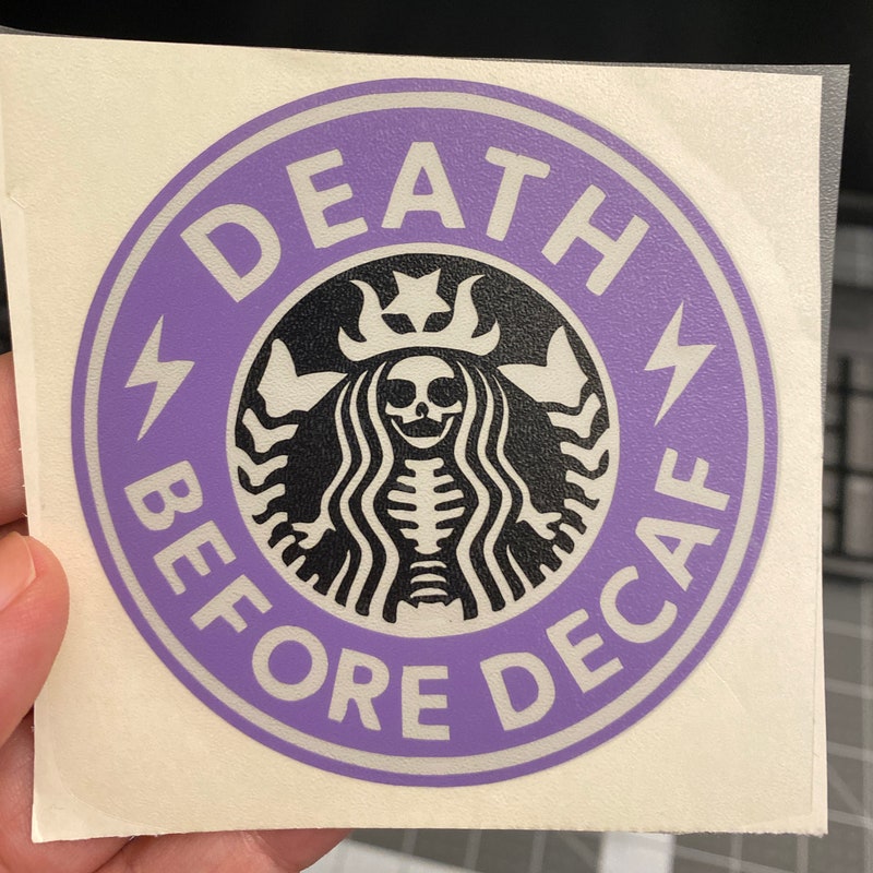 Death Before Decaf - Etsy