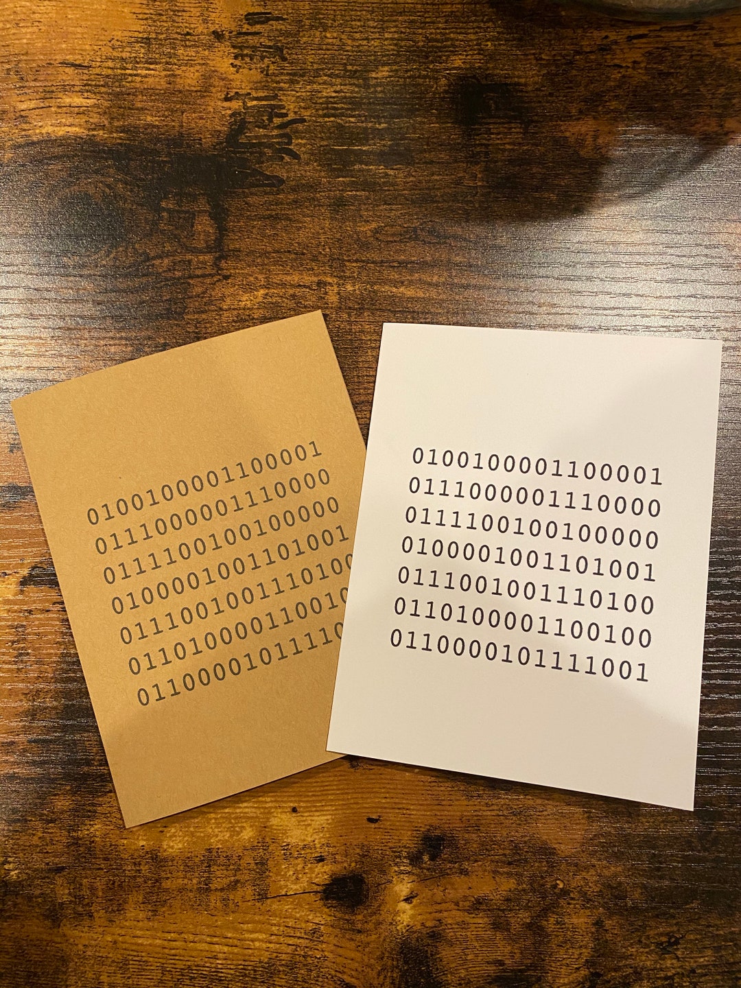 Binary Birthday Card - Binary Code Birthday Card - Binary Code Funny - Computer Programmer ...