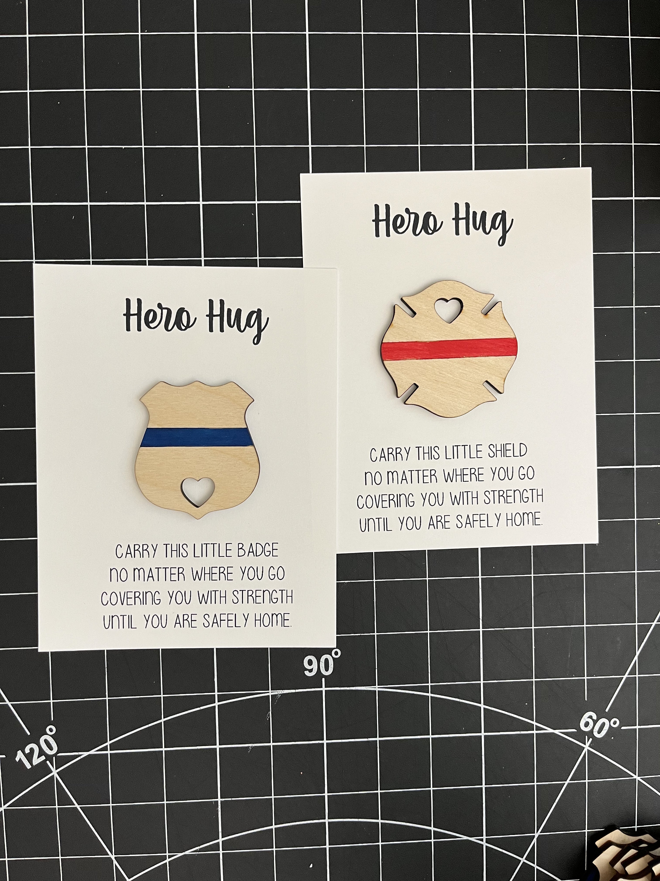 Hero Hug - Police Officer Gift - Firefighter Gift - EMS Gift- Sheriff ...