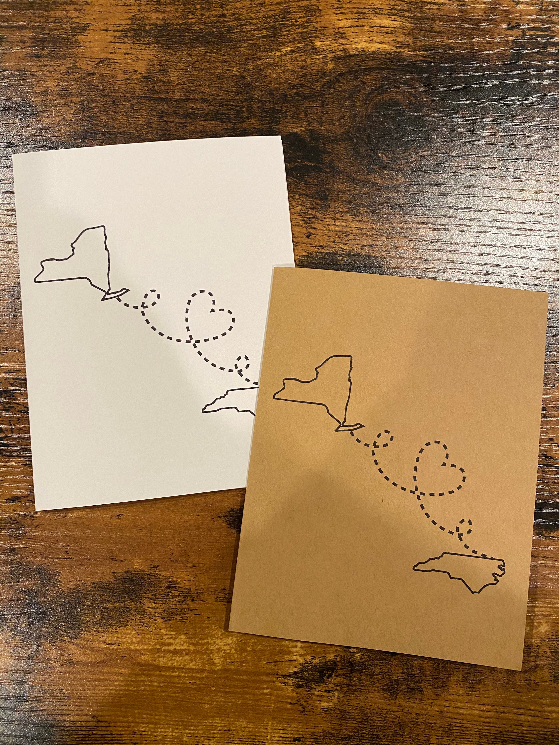 Long Distance Friend Card Long Distance Relationship Card - Etsy