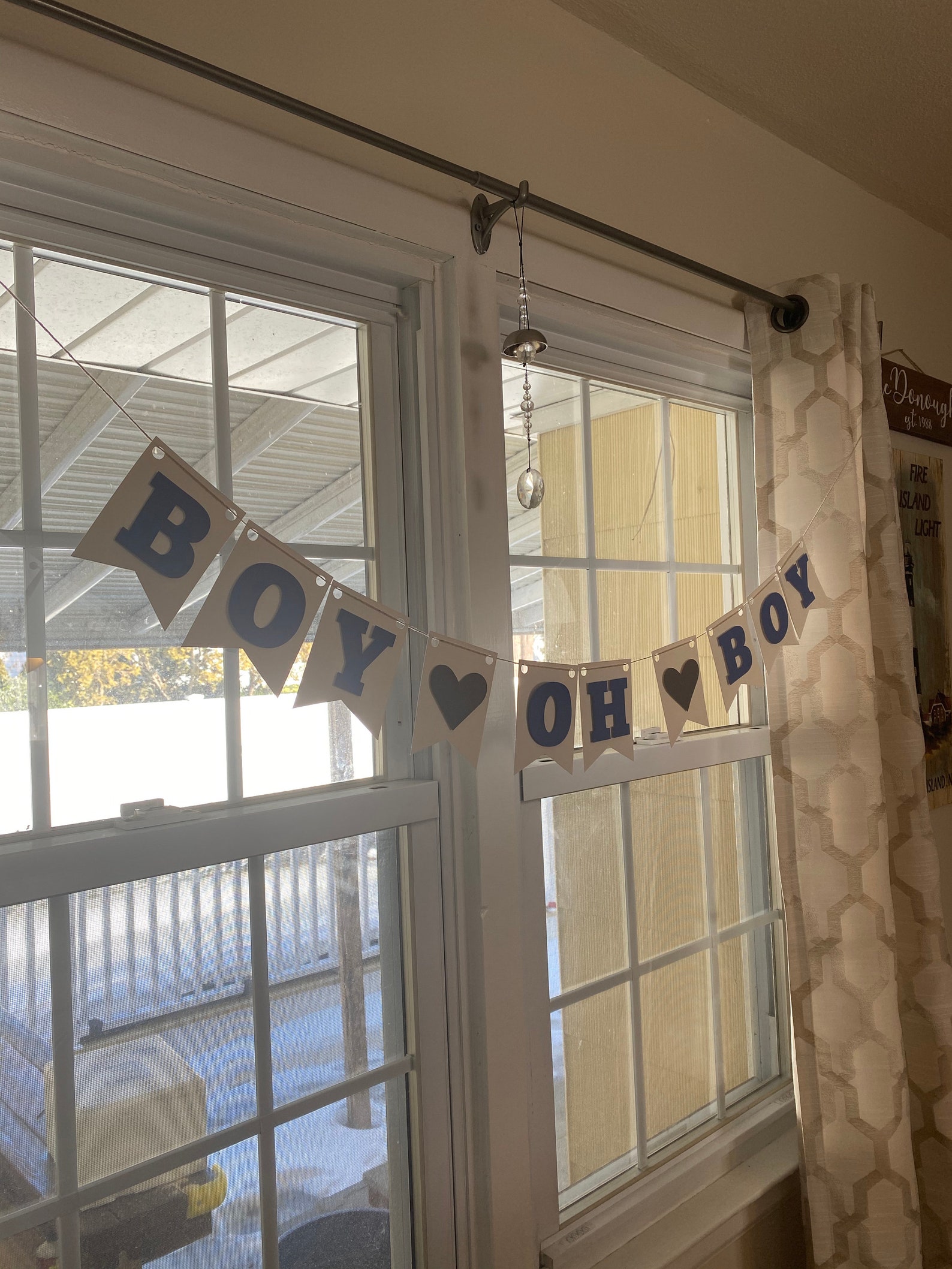 Boy Oh Boy Banner baby Shower Banner Baby Boy Baby Shower - Etsy