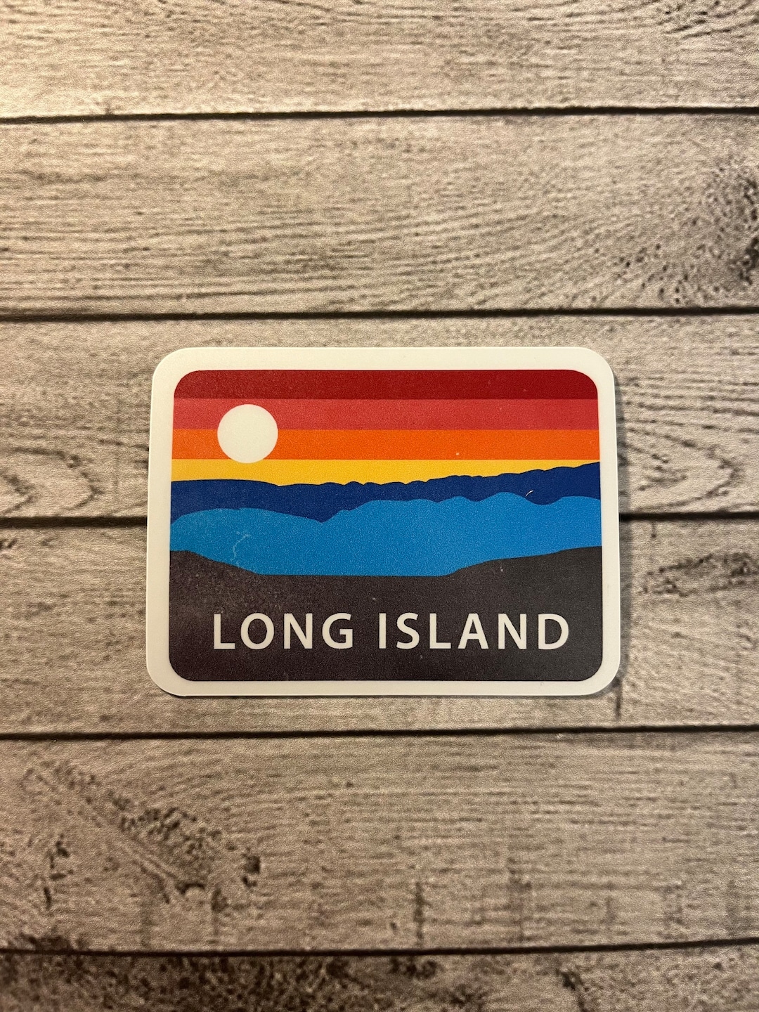 Long Island Sticker - Long Island Postcard Sticker - Long Island ...