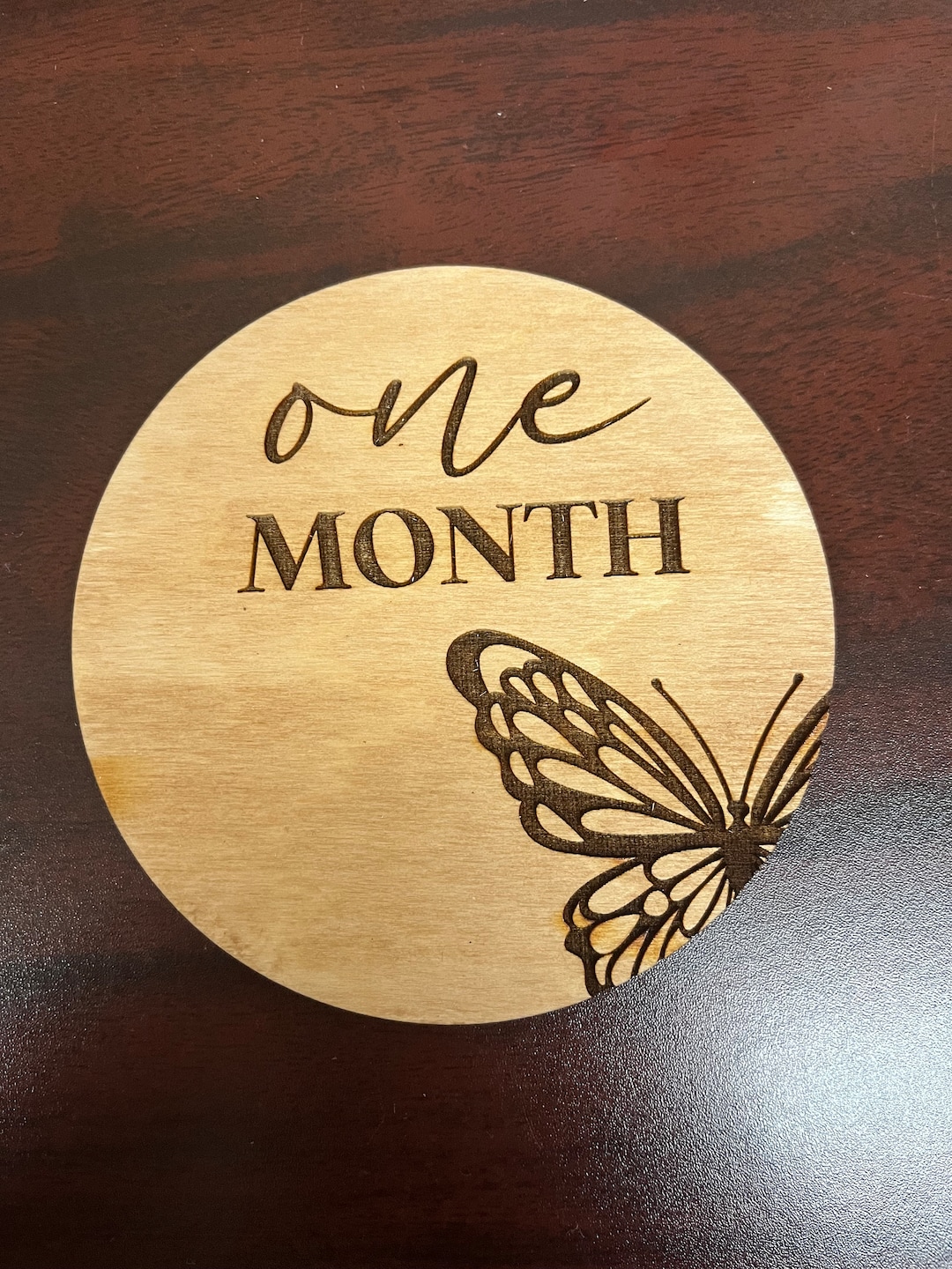 Butterfly Themed Month Marker - Butterfly Baby Shower Gift - Butterfly ...