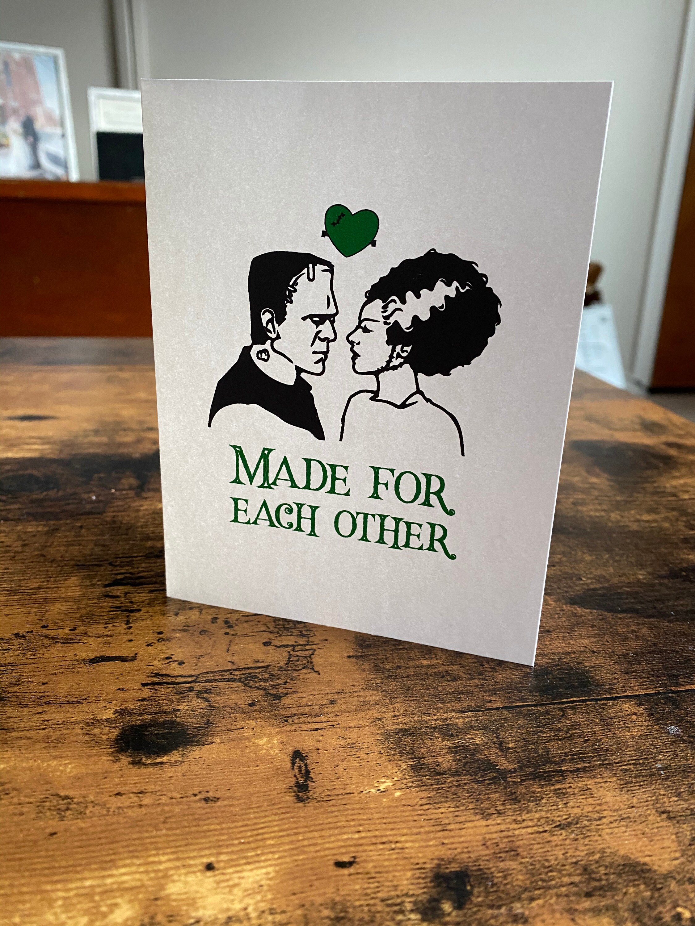 Made for Each Other Anniversary Card - Monster Card - Monster ...