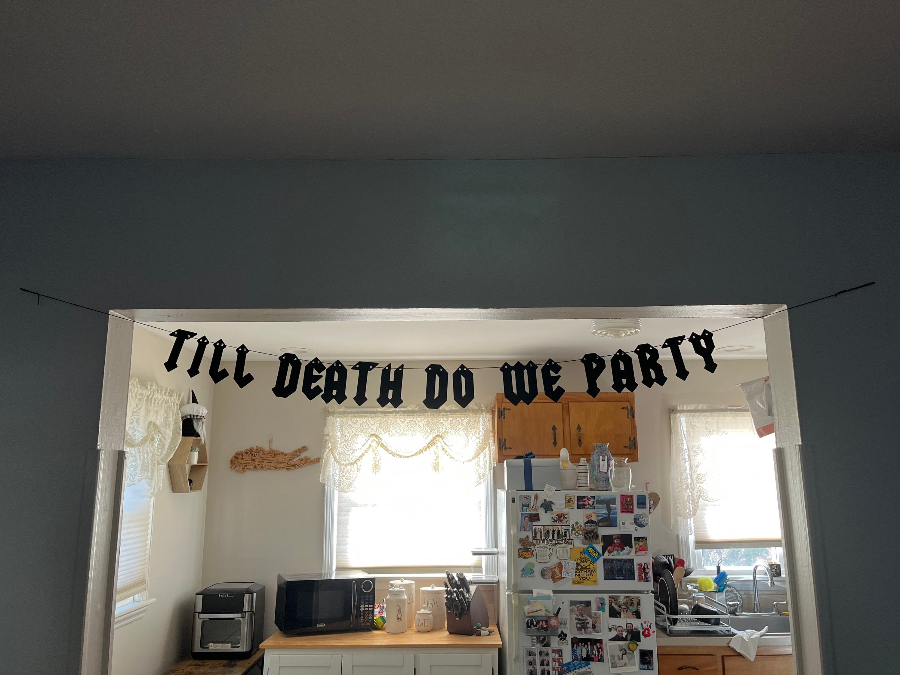 Till Death Do We Party Wedding Banner til Death Wedding - Etsy