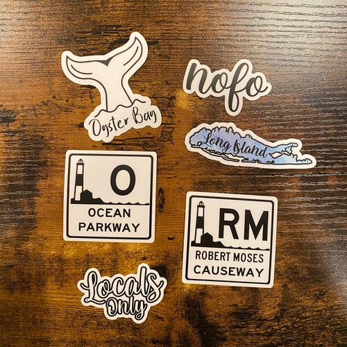 Long Island Sticker Pack | Etsy