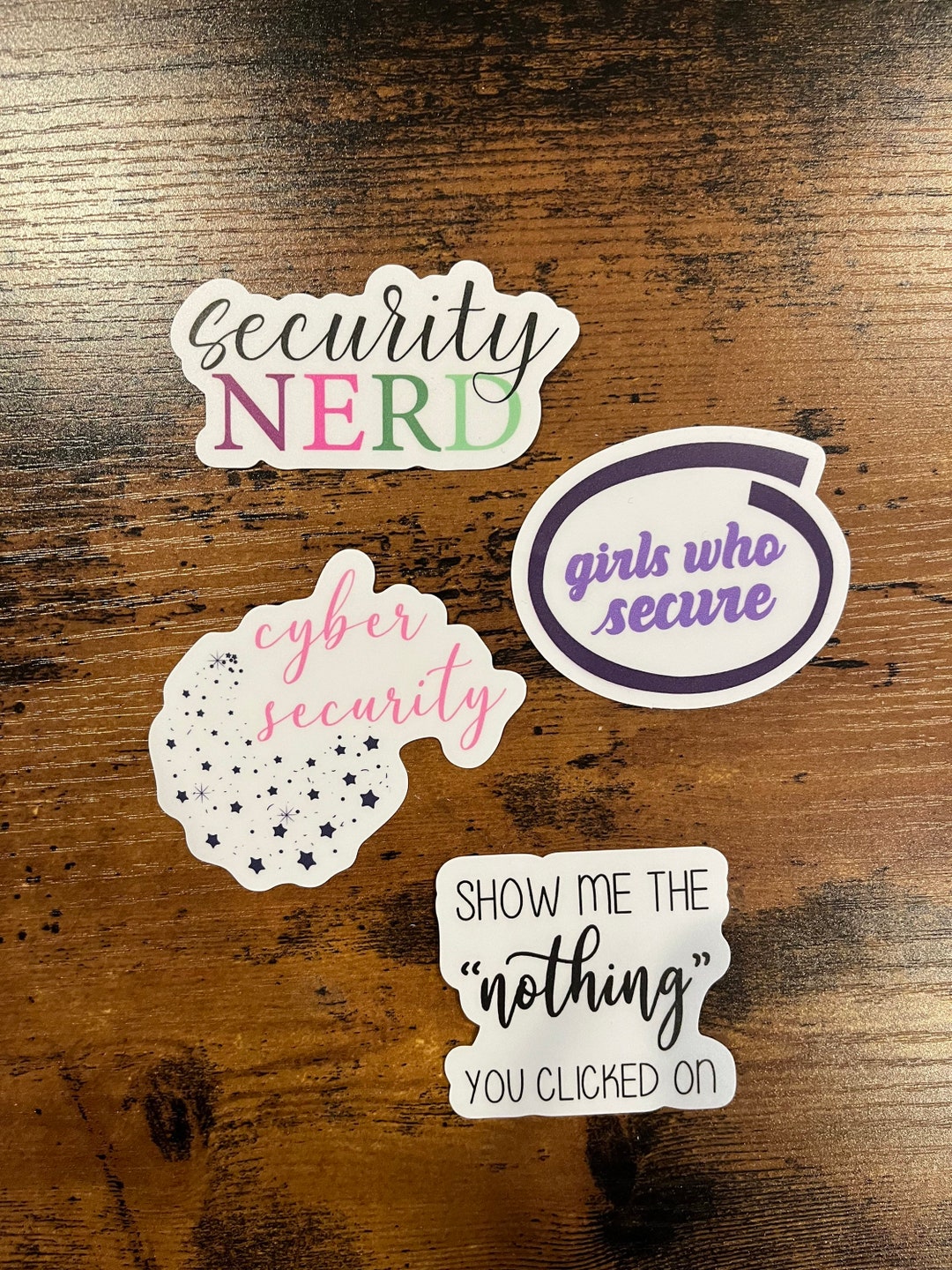 Woman in Tech Stickers - Cyber Security Stickers - Security Nerd ...