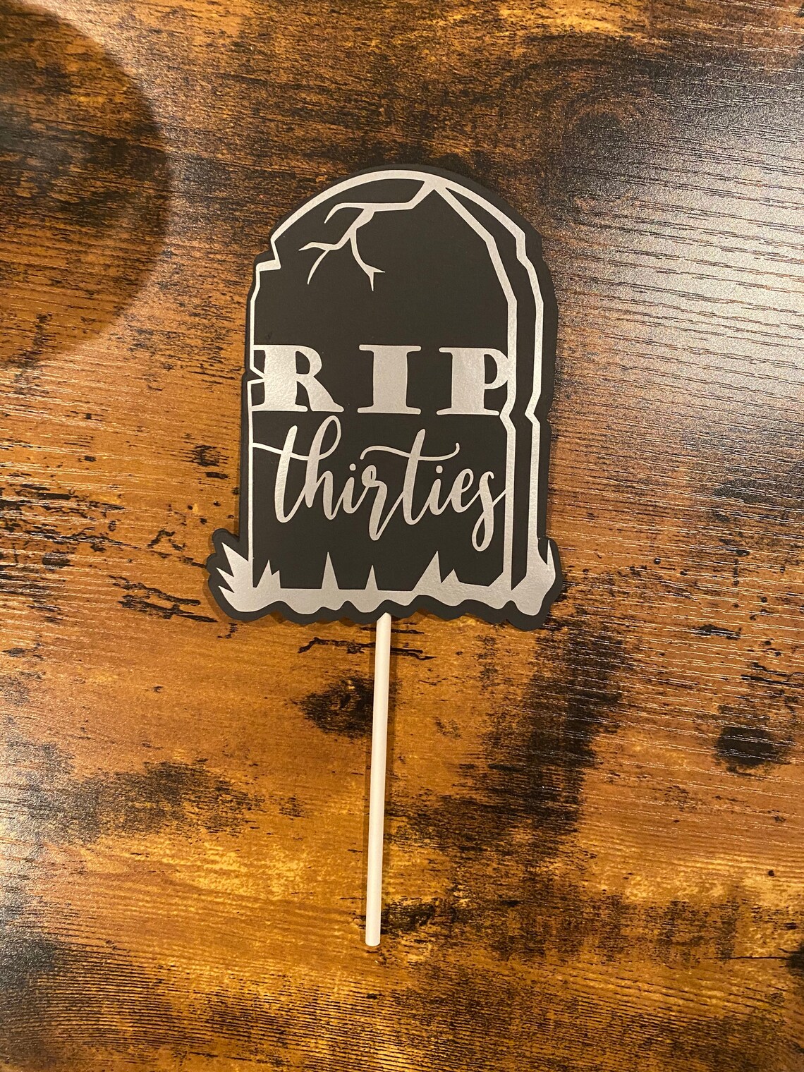 Death to My Twenties Cake Topper -30th Birthday Cake Topper - Death to ...