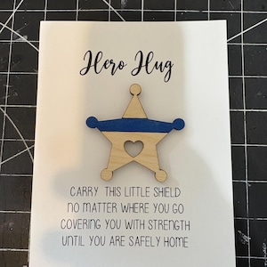 Hero Hug - Police Officer Gift - Firefighter Gift - EMS Gift- Sheriff ...