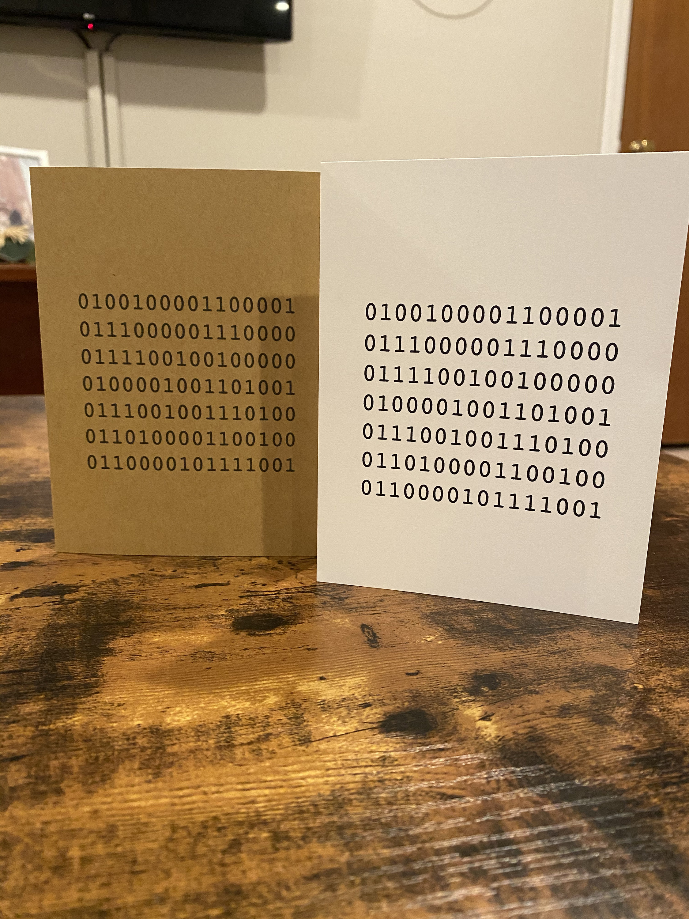 Binary Birthday Card Binary Code Birthday Card Binary Code - Etsy