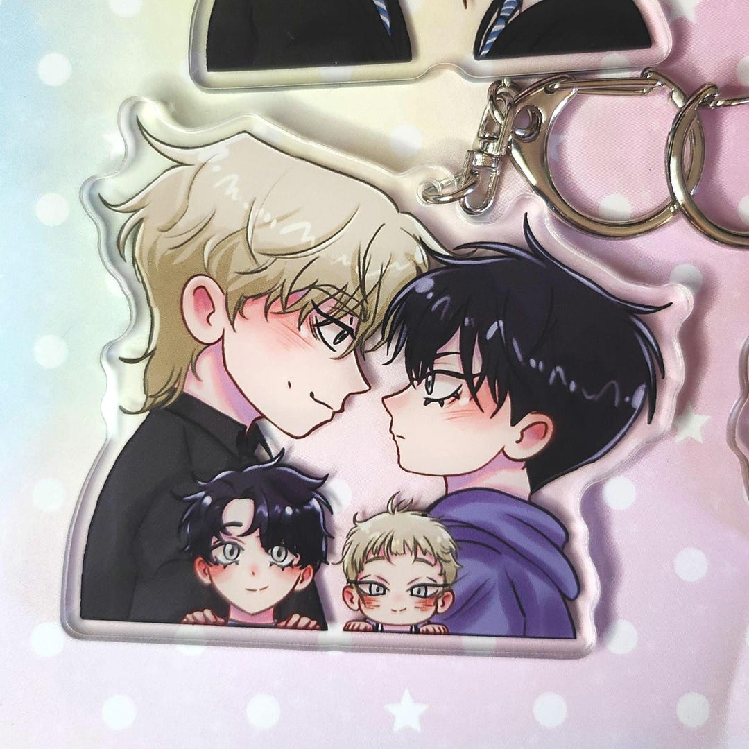 Low Tide in Twilight BL Manhwa Acrylic Keychain | Fanmade | Yaoi - Etsy