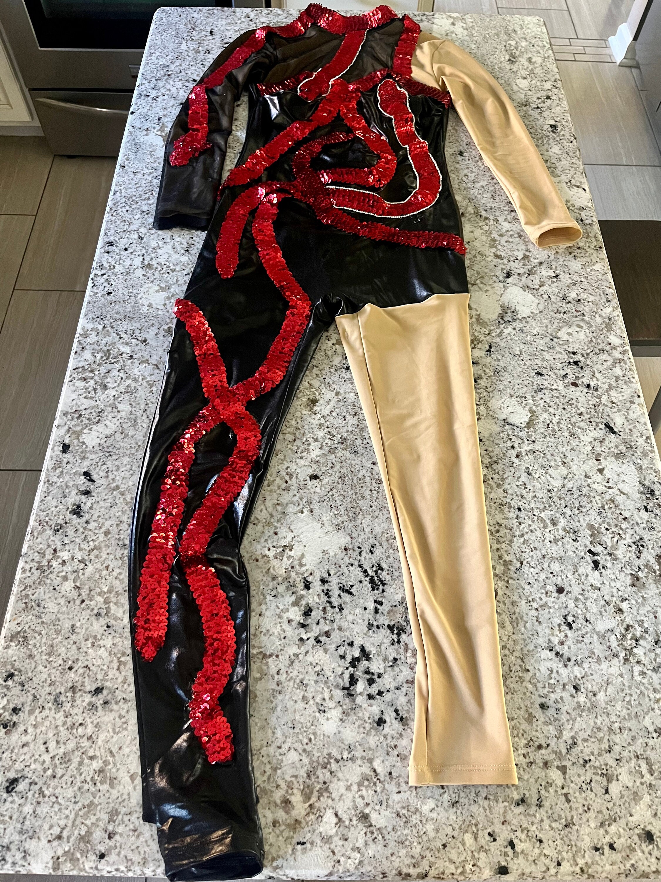 Eras Tour Taylor Swift Reputation Era Red Snake Jumpsuit Outfit Replica ...