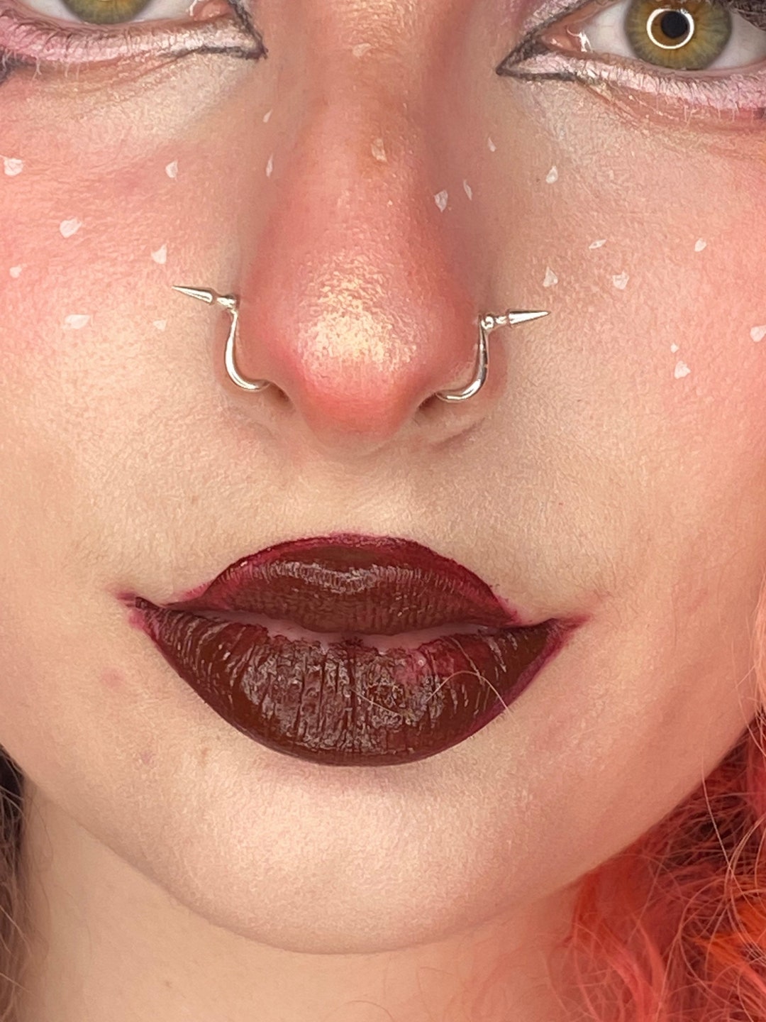 Fake Piercing, Spike Nose Ring, Punk Spike, Body Jewelry, Faux Nostril ...