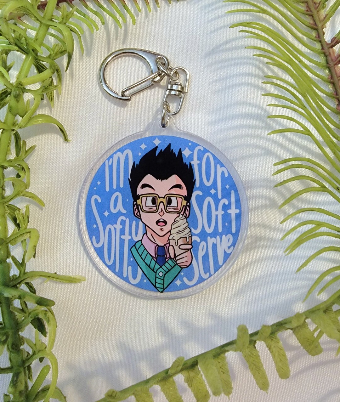 Gohan DBZ Acrylic Keychain Anime - Etsy