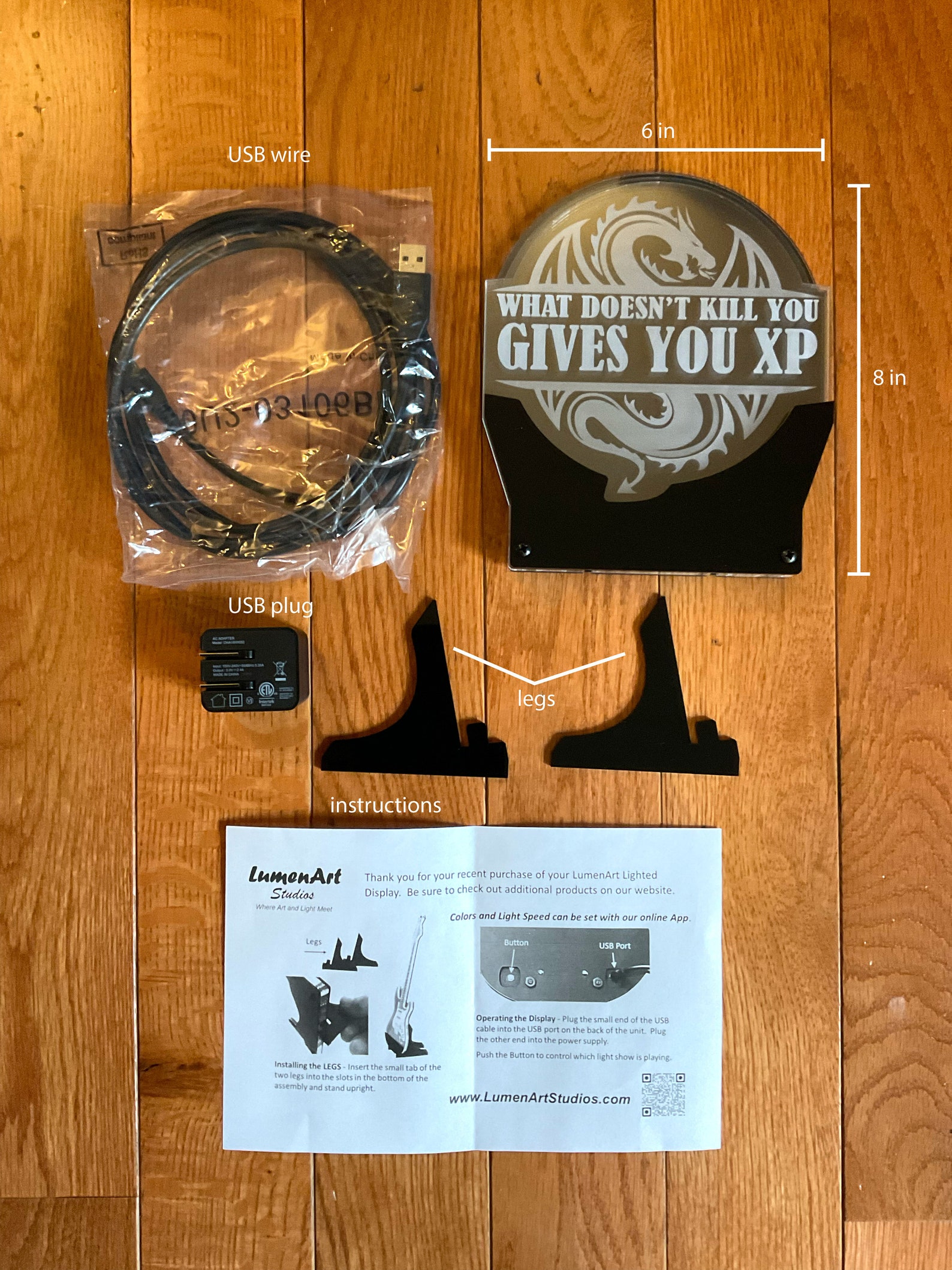 D&D Gift Dungeons and Dragons Gift Dnd Table Top Sign Dnd Light Dragon ...