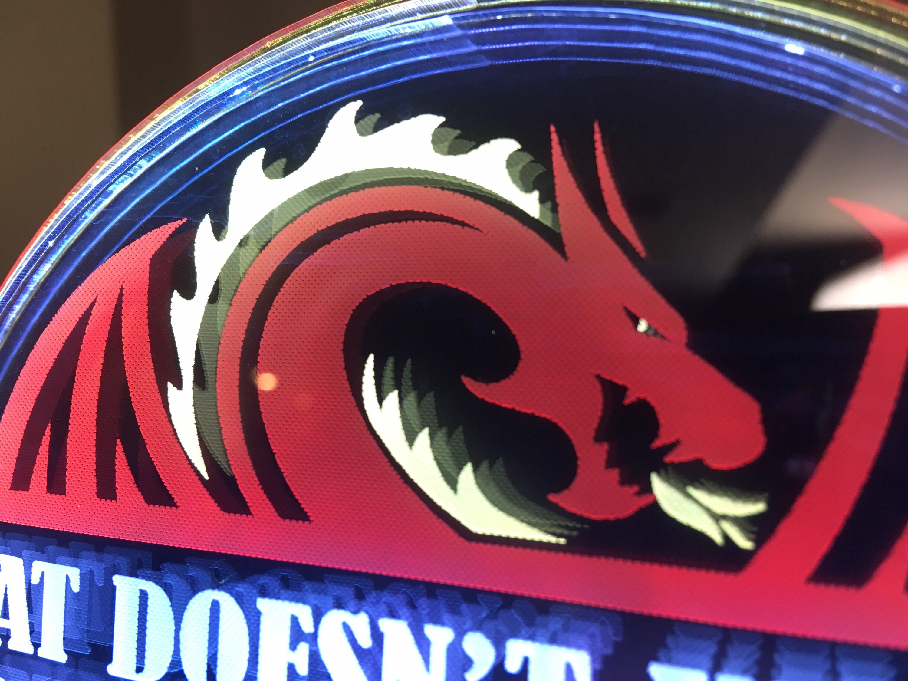 D&D Gift Dungeons and Dragons Gift Dnd Table Top Sign Dnd Light Dragon ...