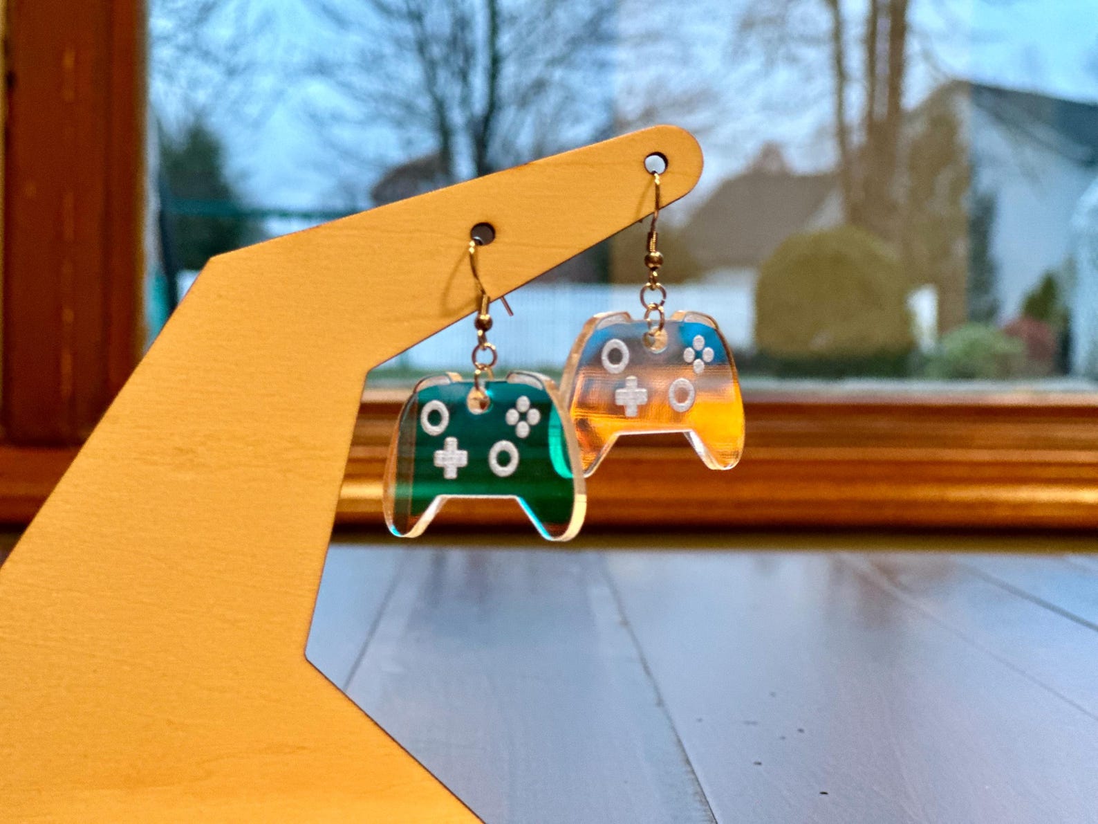 Video Game Controller Earrings for Gamer Girls Geekye Gift for Nerdy ...