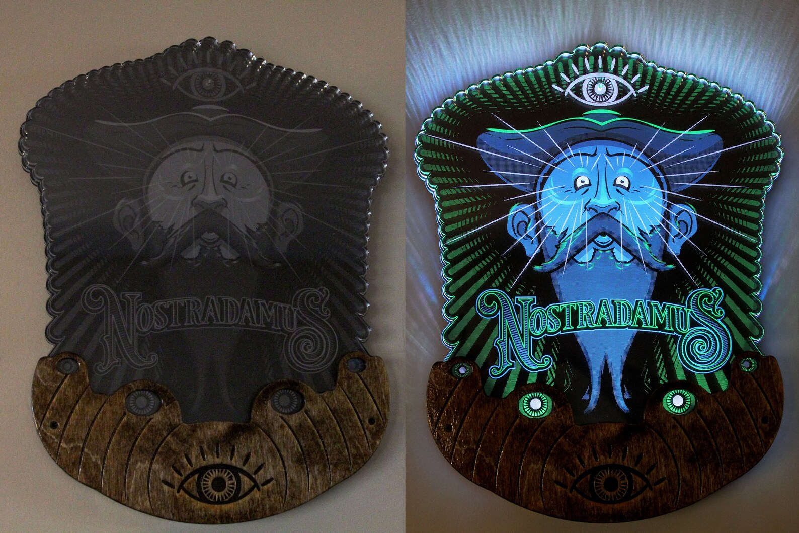 Weird Art Creepy Wall Art for Fans of Strange Gifts Strange Art Odd ...