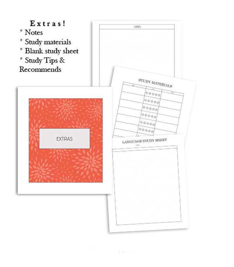 Ultimate Japanese Language Pack // Printable in Letter and A5 Size ...