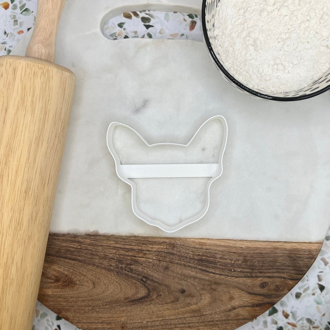 Frenchie Shaped Cookie Cutter - Etsy