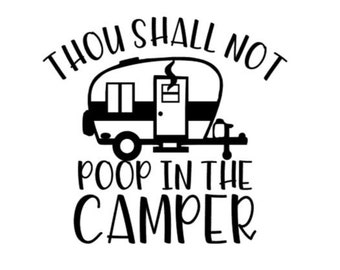 Poop in the Camper | Etsy