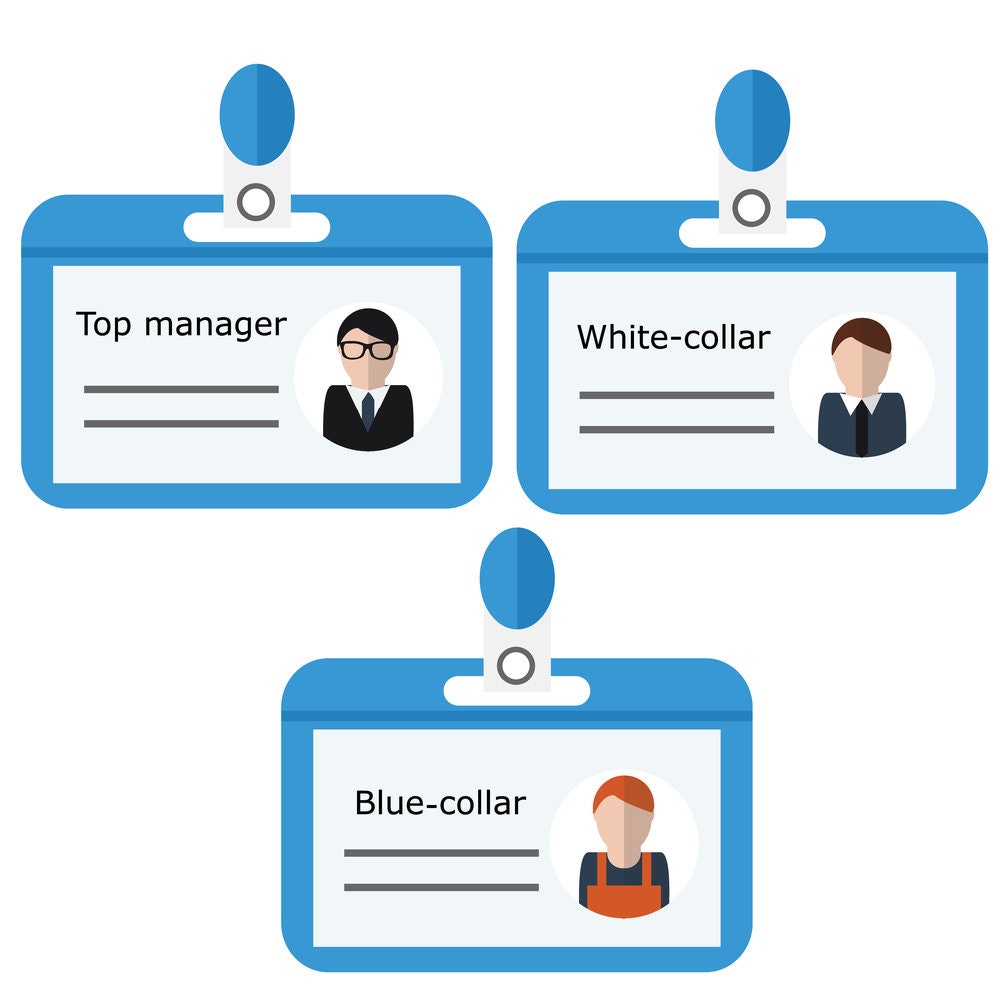 10-pack Custom Plastic Employee ID Badges | Staff ID Badges | Name Tags ...