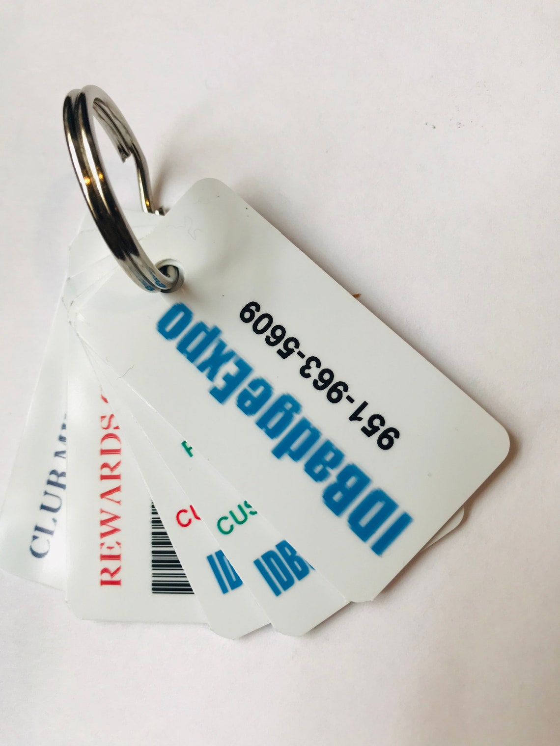 12-pack Custom Key Tags | Key Fobs | Barcode Key Tags | Barcode Fobs - Etsy