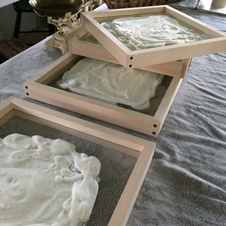 Enfleurage Chassis Authentic Classic Vintage Glass Frames for - Etsy