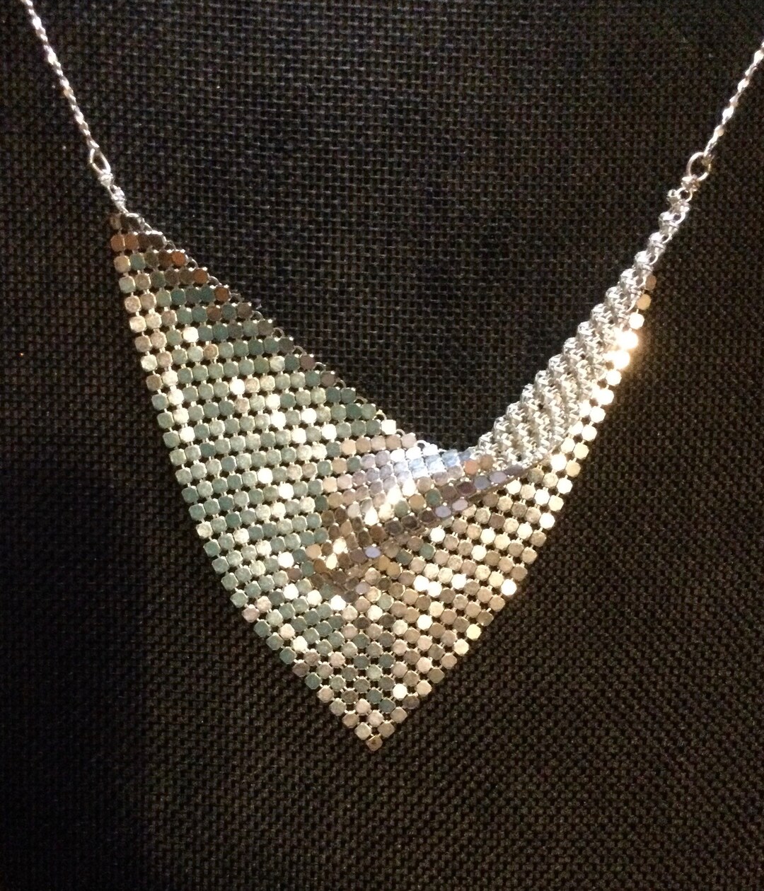 Mesh Bib Necklace - Etsy