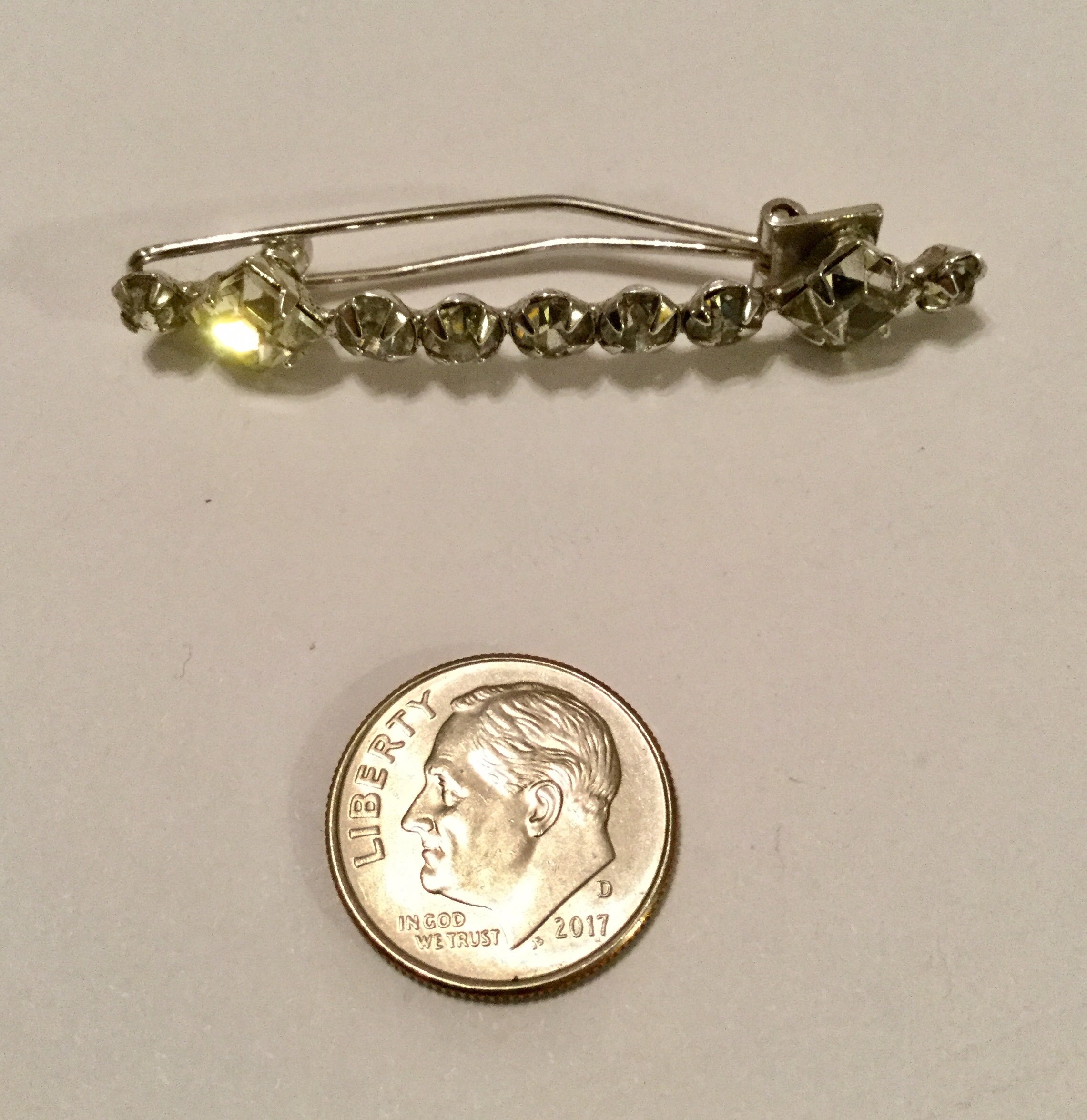 Rhinestone Hair Clip - Etsy