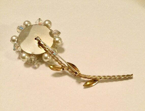 Big Flower Pin - Gem