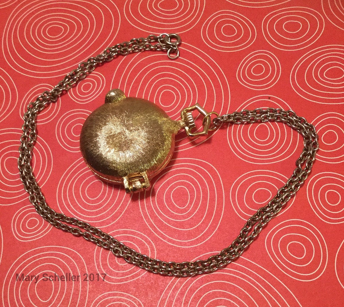 Pocket Watch Style Locket Pendant - Etsy