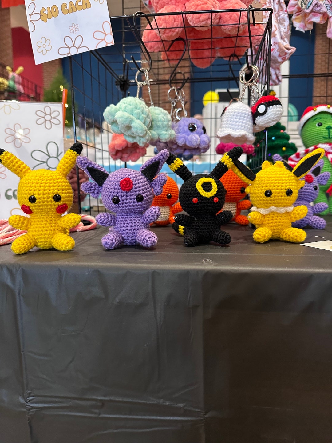 Crotchet Pokémon Crochet Pikachu Crotchet Charmander Crotchet Chibi ...