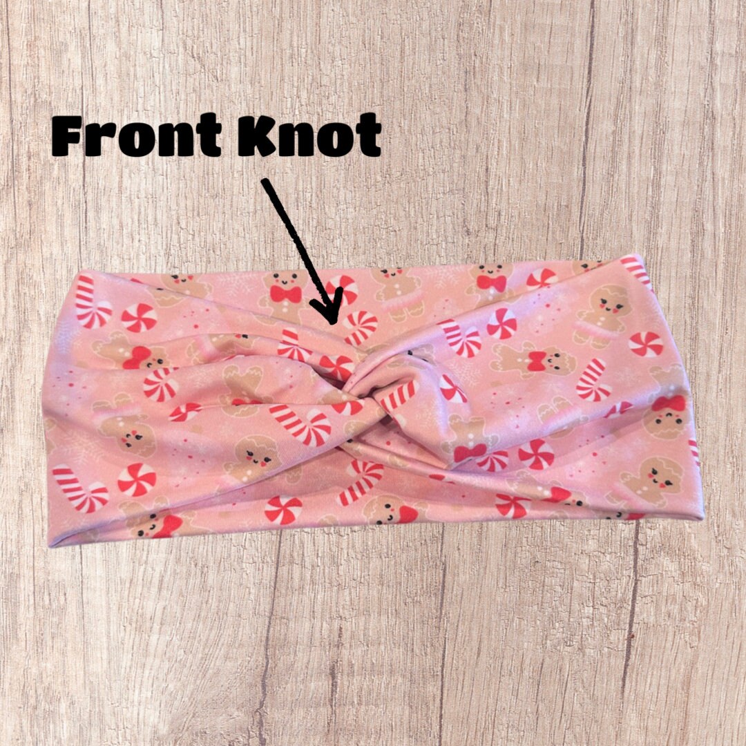Gingerbread Man Headband Cookie Headband Chrismtas Headband Holiday ...