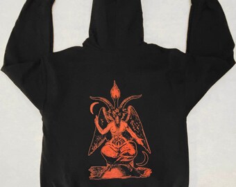 Satanic Hoodie - Etsy