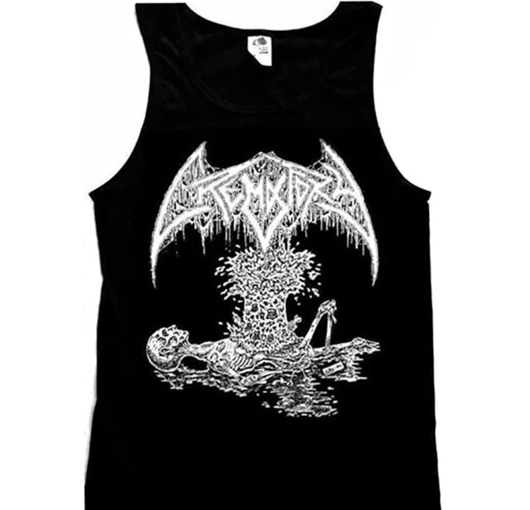 Crematory exploding Chest Tank Top Men's Death - Etsy