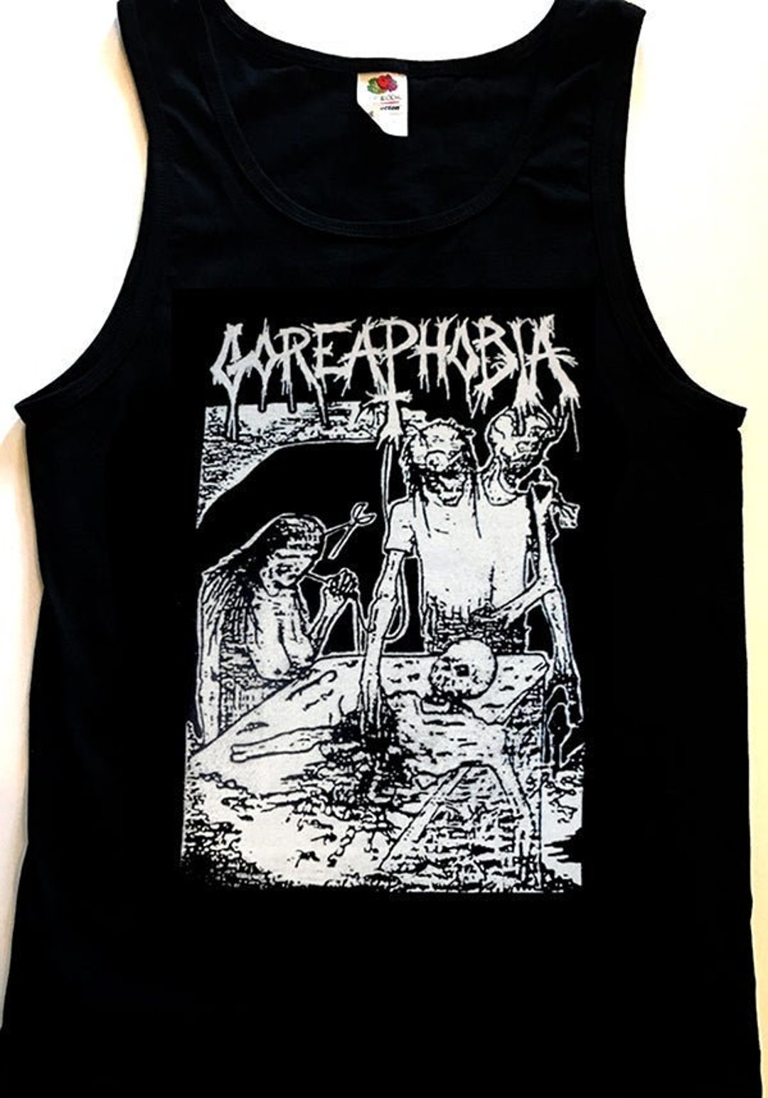 Goreaphobia demo Tank Top Black Metal Death Metal - Etsy