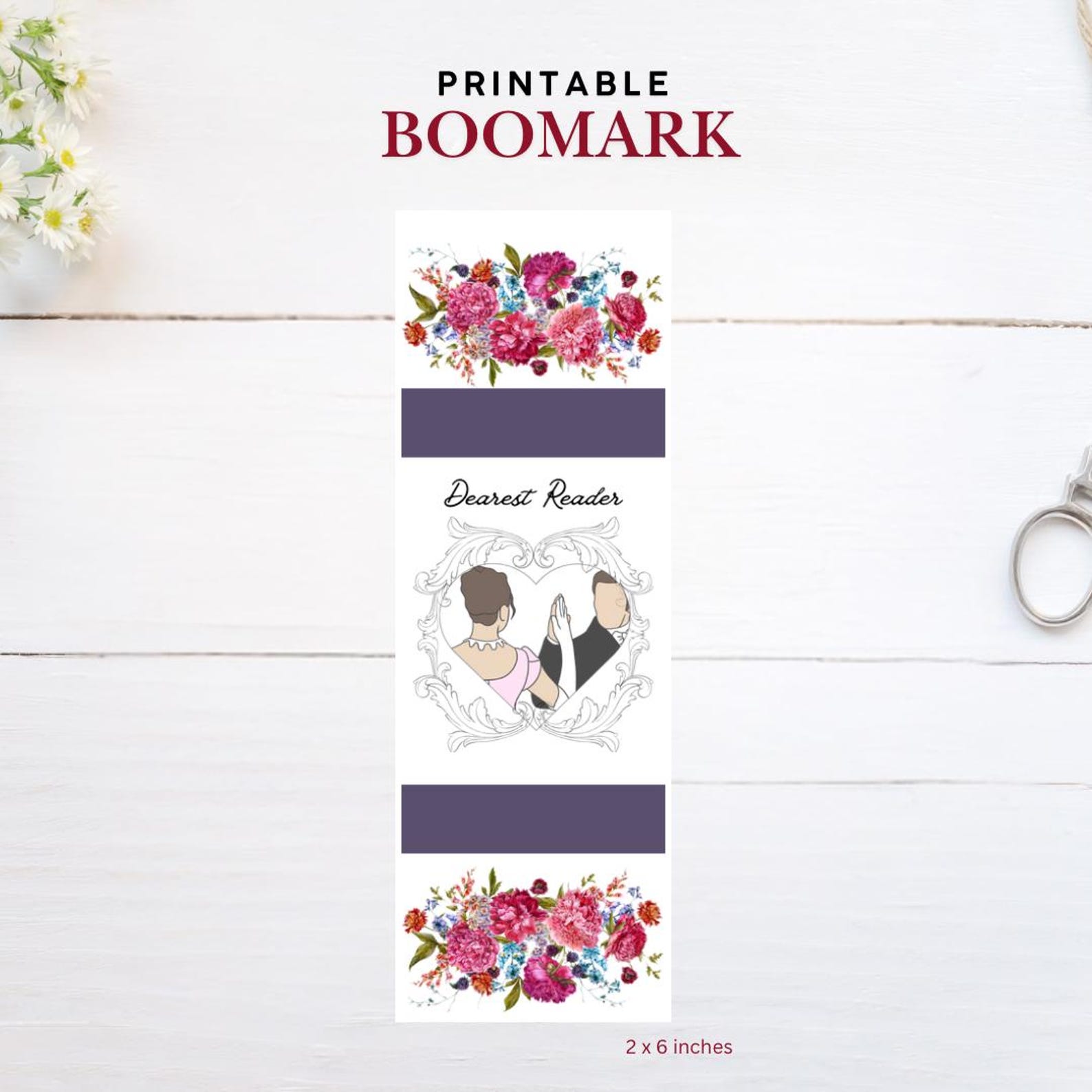Regency Era Printable Bookmarks, Bookclub Gifts, Bookmark Set, Pink ...