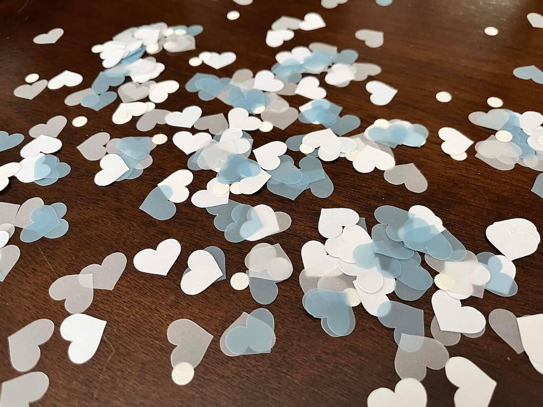 Dusty Blue Wedding Decor, Bridal Shower Party Decor, Dusty Blue Baby ...