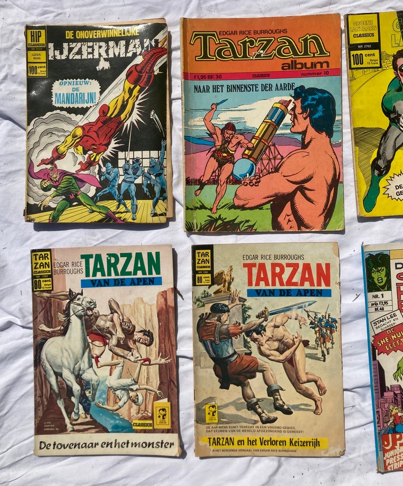 8 Comics, Dutch, 1970s. - Etsy