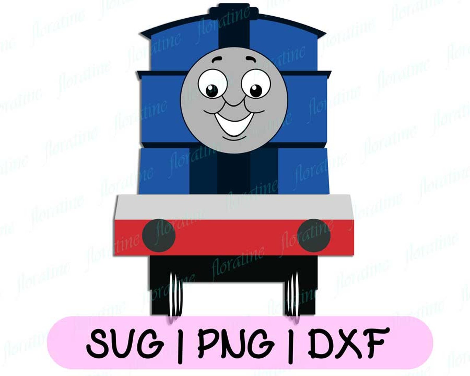 Thomas The Tank Engine SVG Thomas The Train SVG Thomas The | Etsy