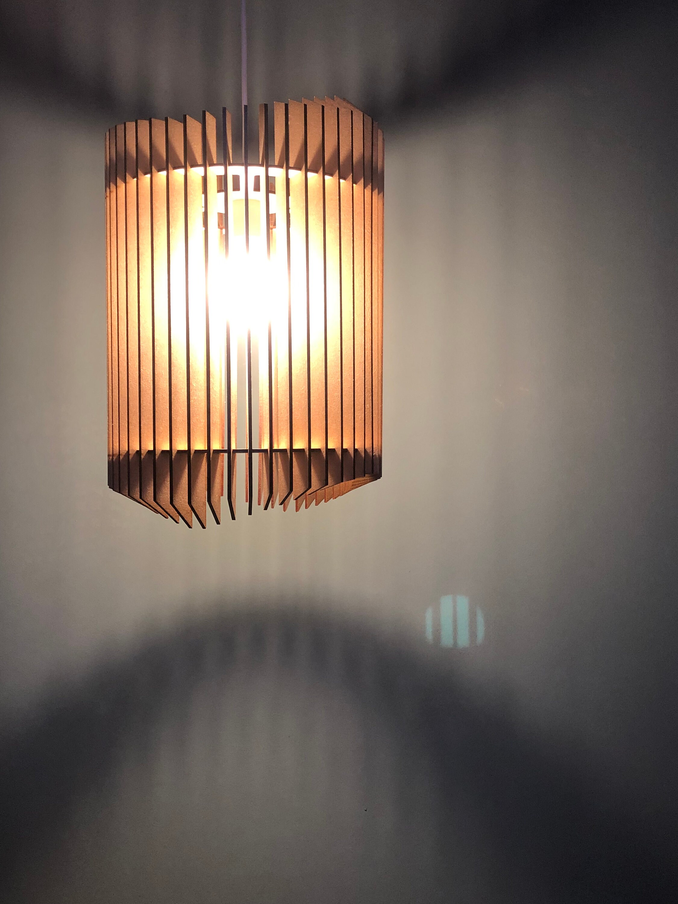Laser Cut Lamp, Hanging Lamp Laser Files, Wooden Mid Century Wooden ...