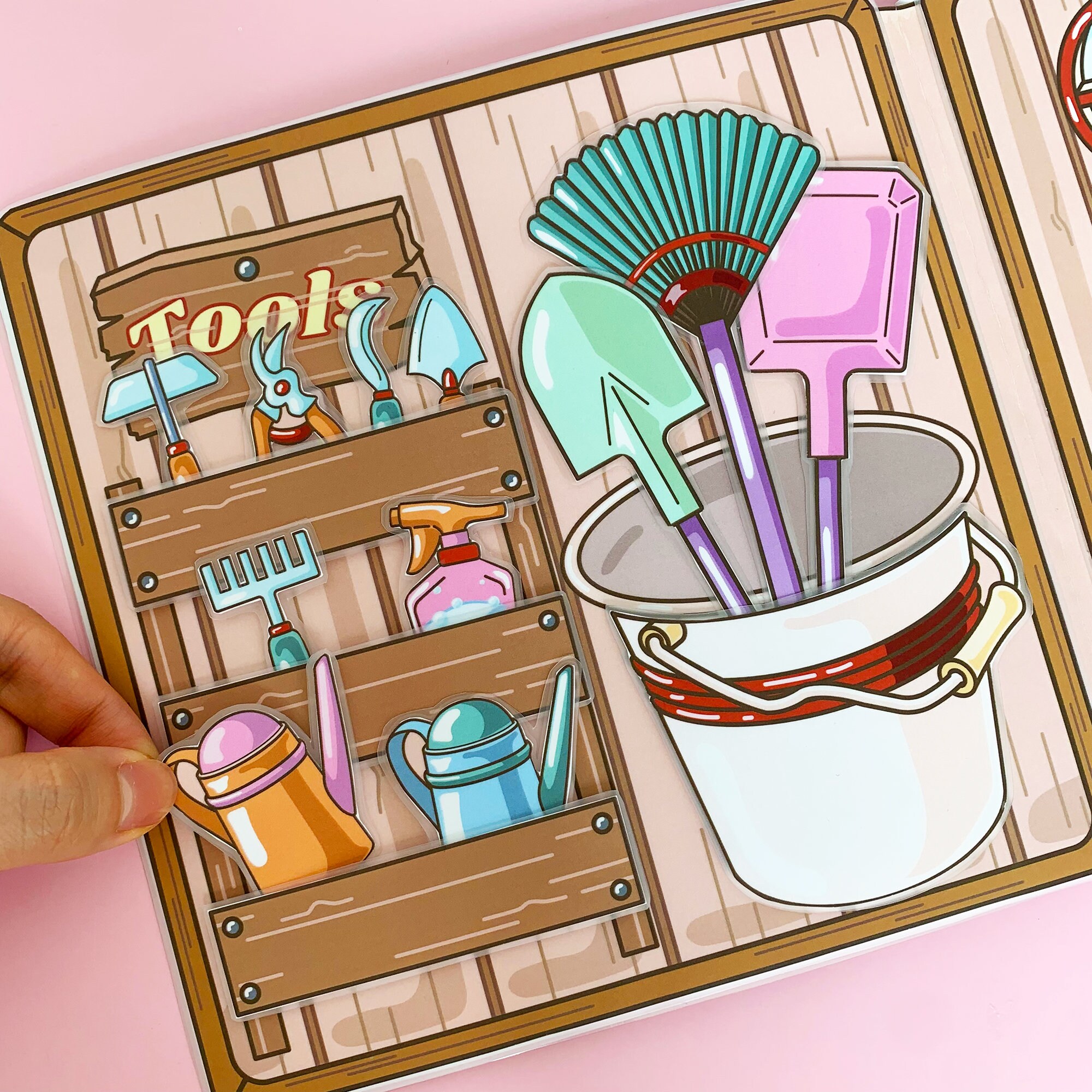 Printable Paper Doll House Farm Busy Book Easy Paper Craft DIY - Etsy UK