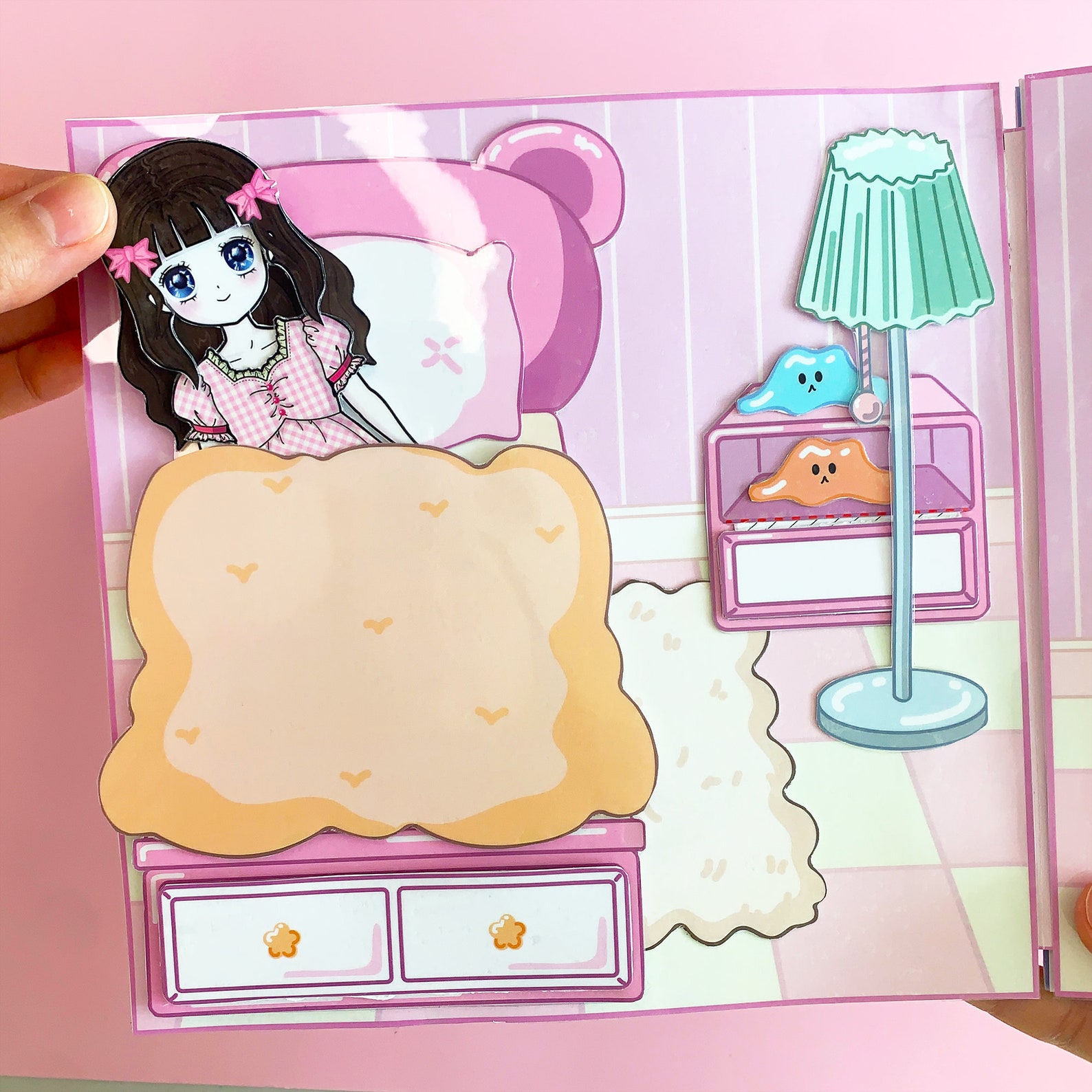 Printable Paper Doll House for Kids DIY Busy Book Paper - Etsy UK