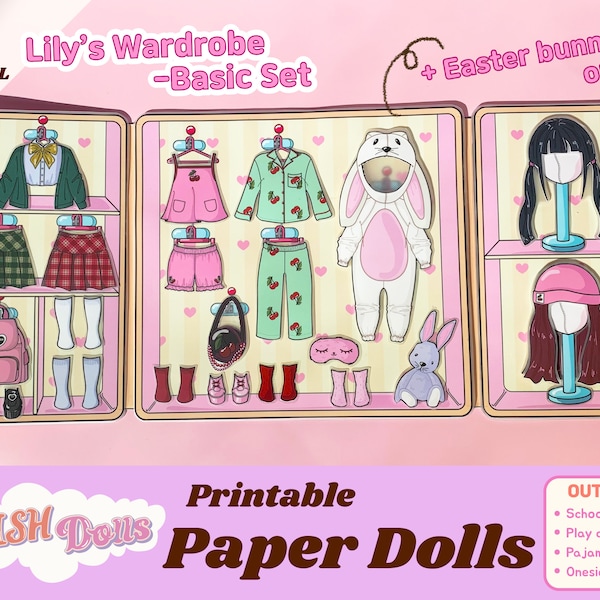 Katemade Paper Doll House - Etsy